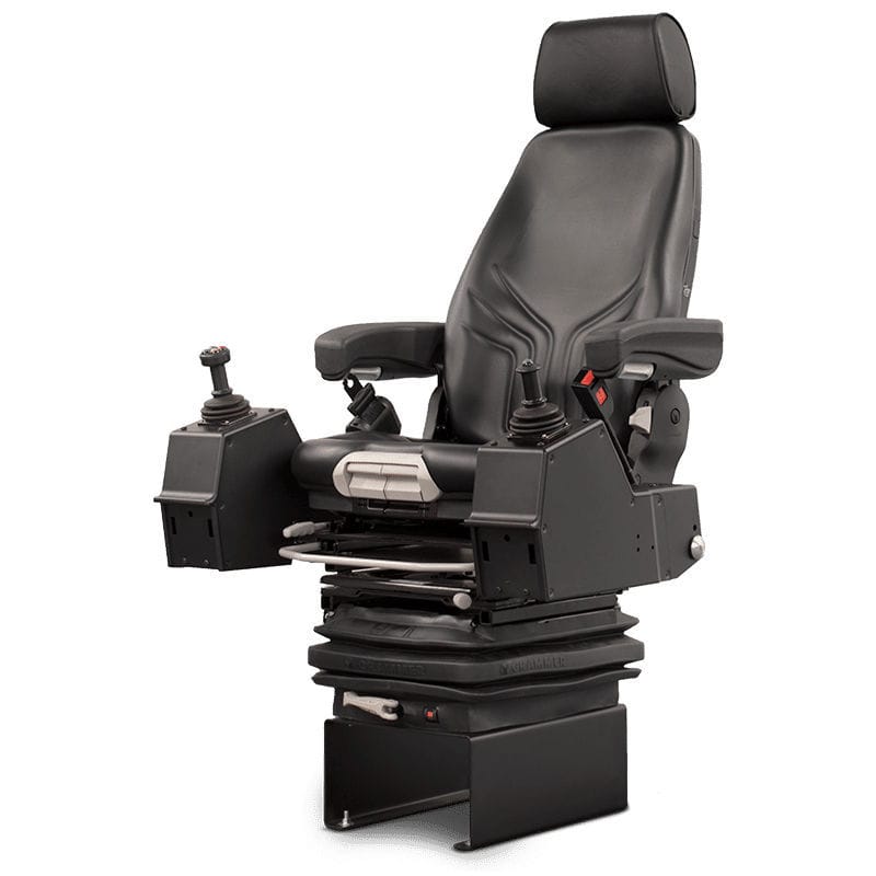 Crane operator seat - HFC-100 - J.R. Merritt Controls - swivel