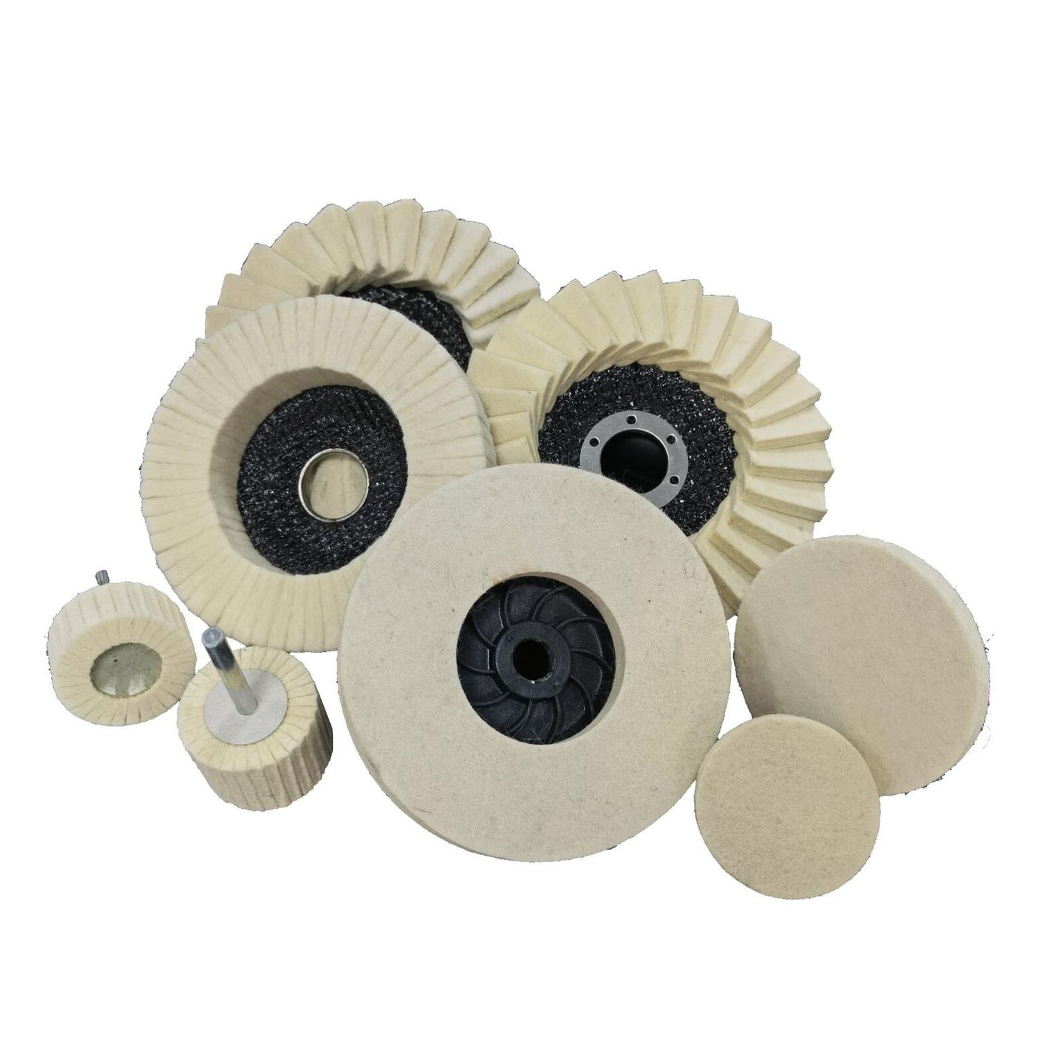 Finishing flap disc - DanYang Rigo Abrasives Co., Ltd. - polishing / felt