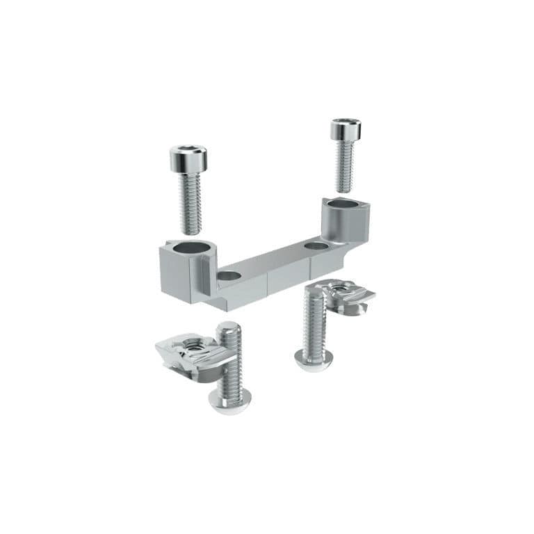 Aluminum fastener - FAS 408 series - Robotunits GmbH - galvanized