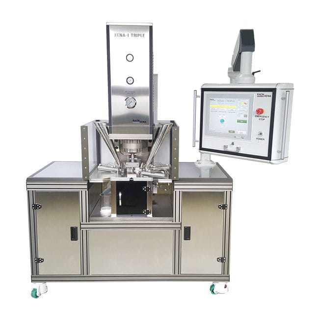 Triple-layer tablet press - XENA-I TRIPLE - RAONXENA Co.,LTD - double ...