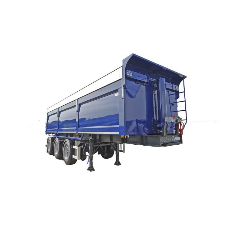 Dump trailer - Trailer Tippers - Vossebelt - for industrial materials ...
