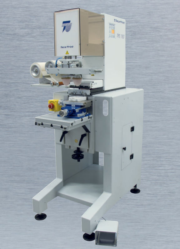 Pad printing machine with open ink cup - TPE 150 - Teca-print ...