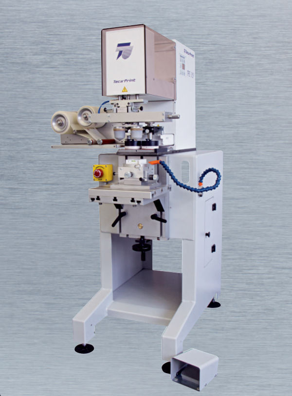 Pad printing machine with closed ink cup - TPE 151 - Teca-print ...