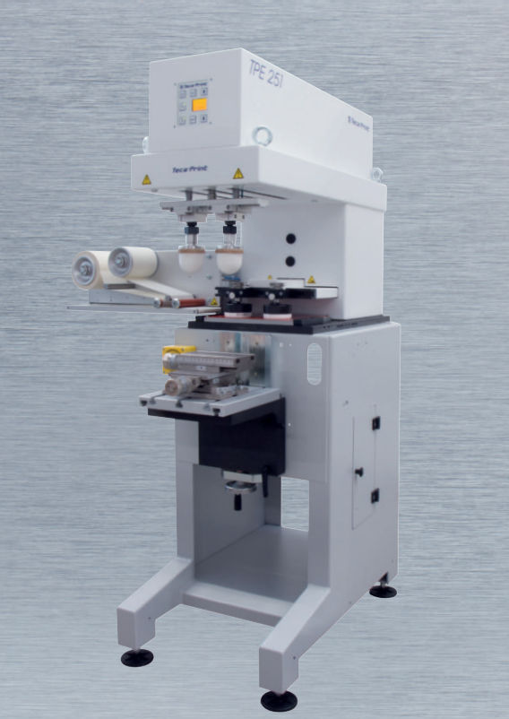 Pad printing machine with closed ink cup - TPE 251 - Teca-print ...