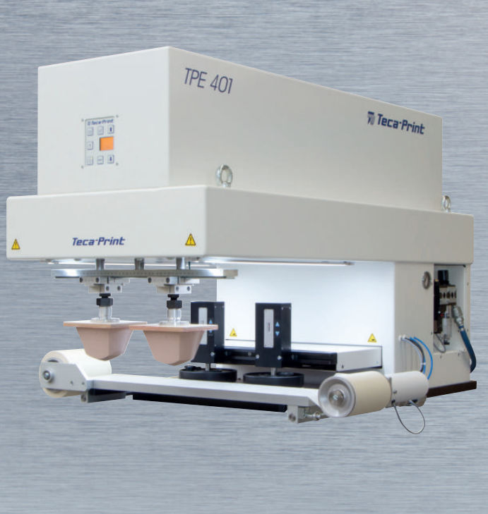 Pad printing machine with closed ink cup - TPE 401 - Teca-print ...