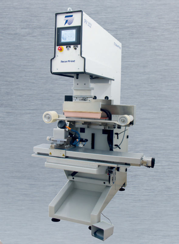 Pad printing machine with closed ink cup - TPX 302 - Teca-print ...