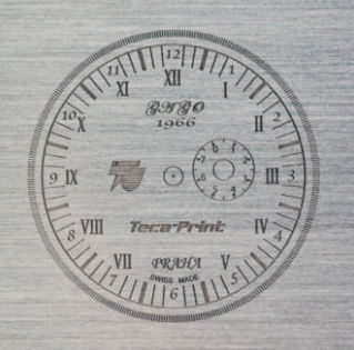 Pad printing cliché plate - S series - Teca-print - steel / with ...