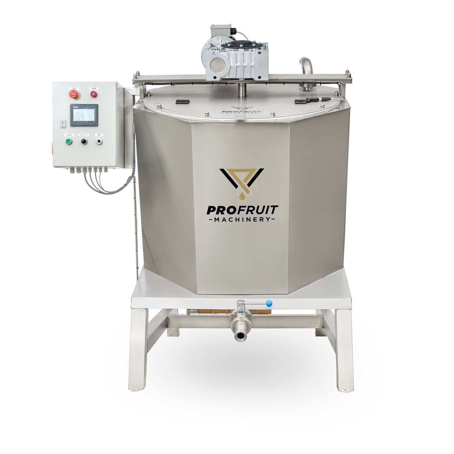 Electric industrial cooker - ProFruit Machinery - sauce / for jam ...