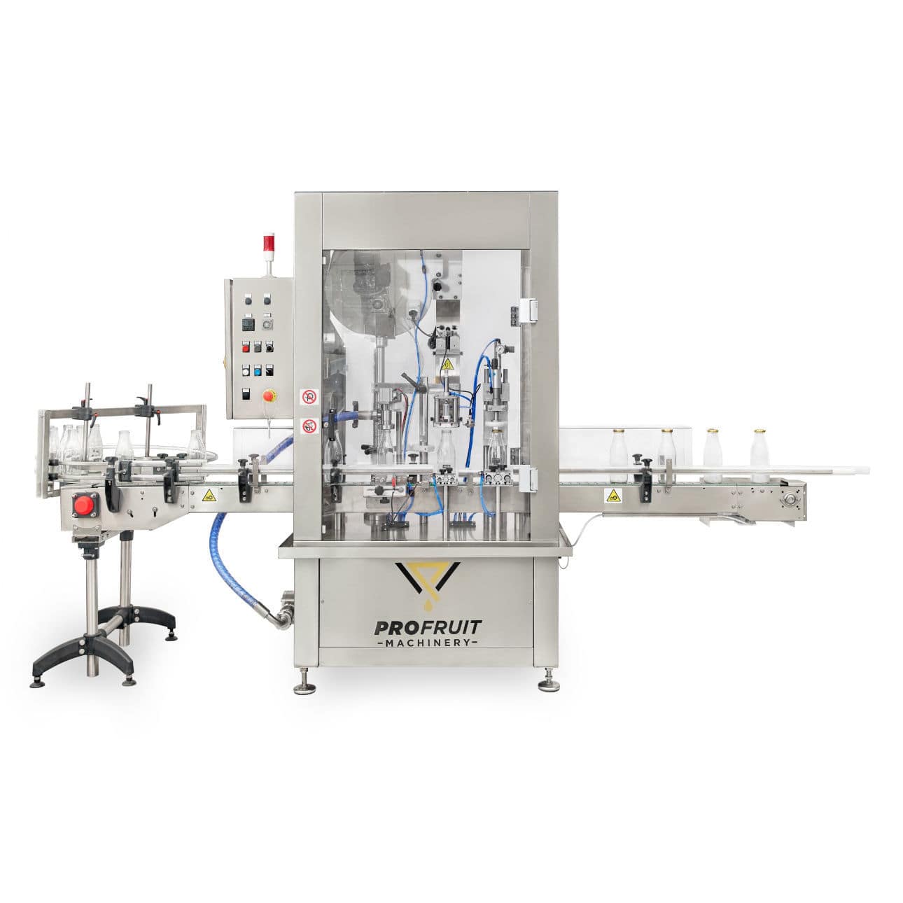 Manual filling and capping machine - ProFruit Machinery - flask ...