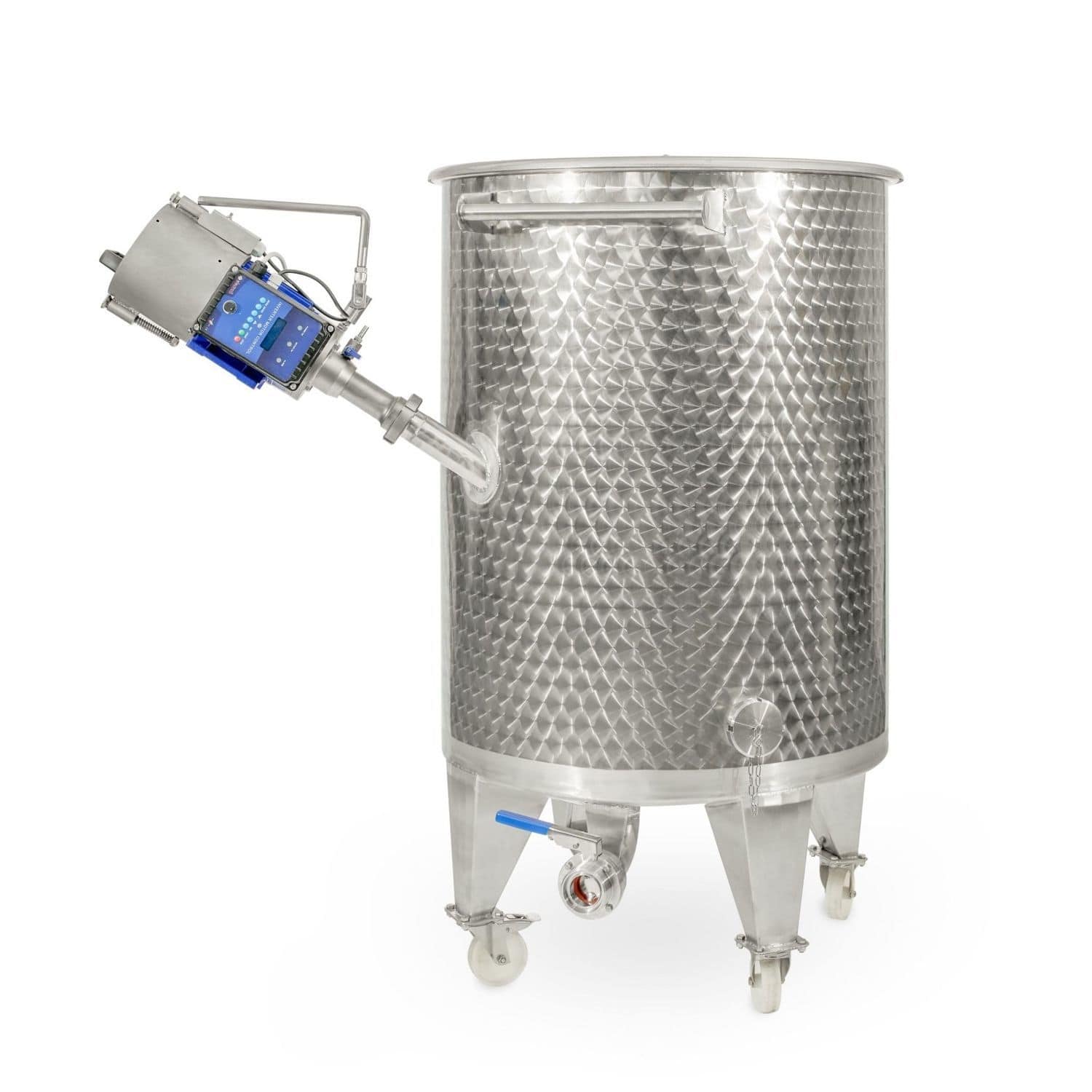 Vessel with agitator - ProFruit Machinery - mixing / protection / anti-dust