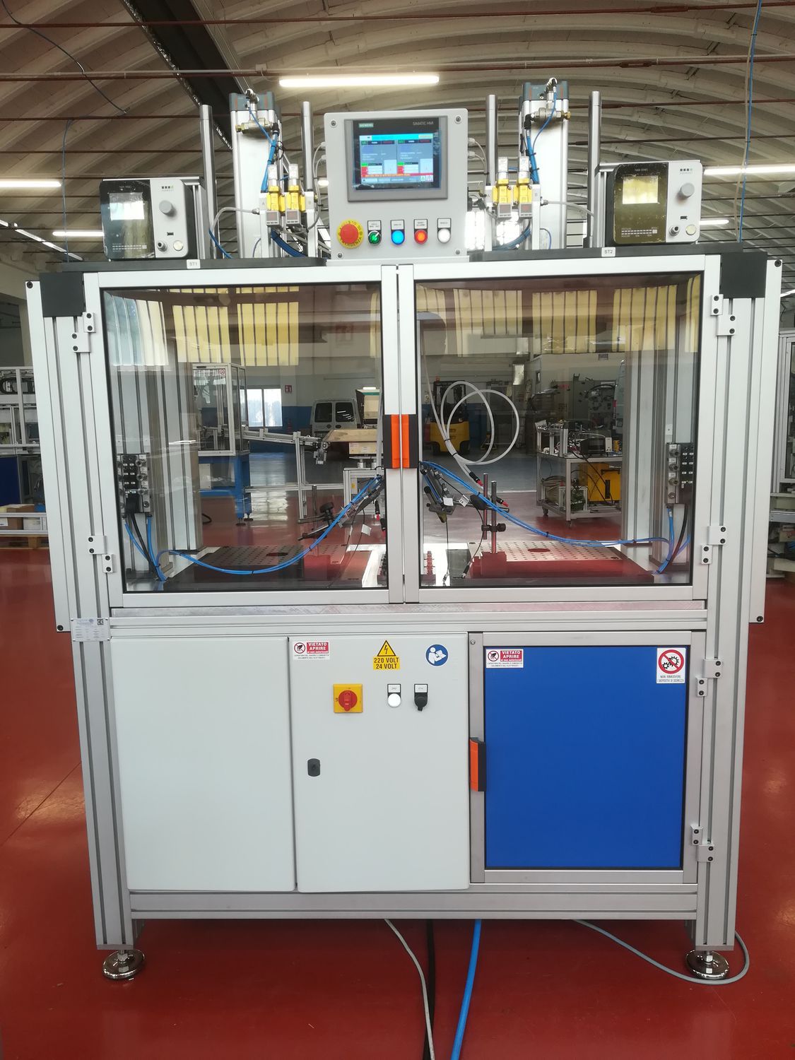 Leak test stand - LOGITECH AUTOMAZIONE SRL - pressure / quality ...