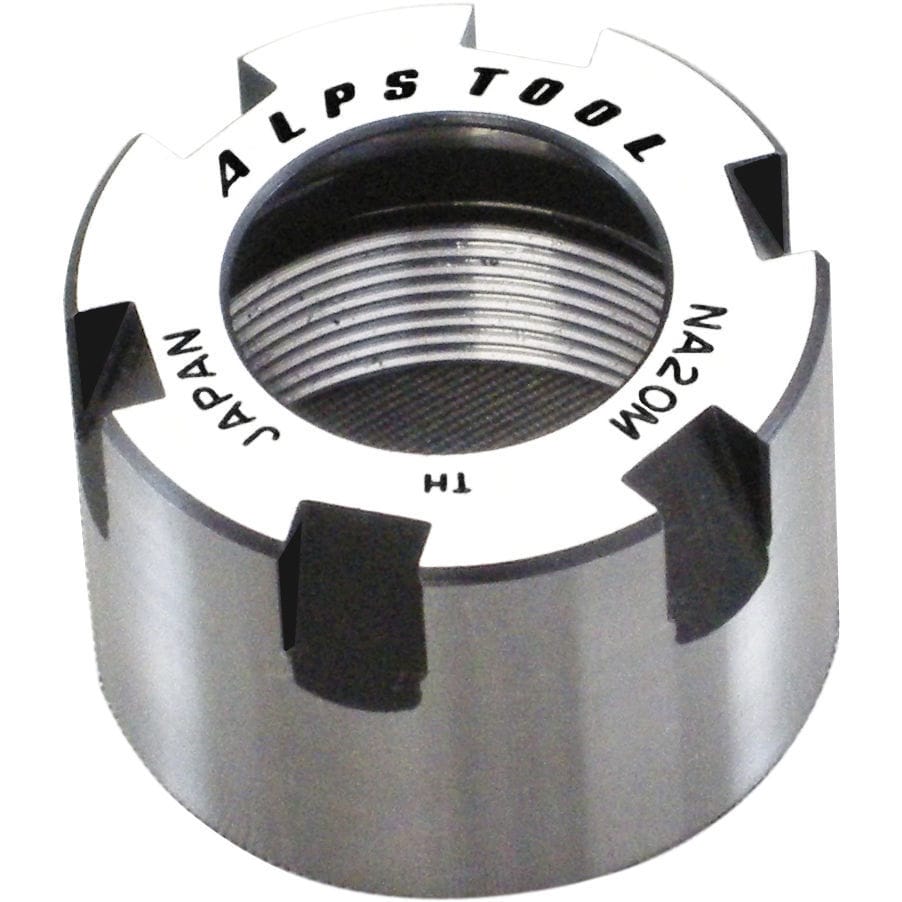 Cylindrical nut - NA M - ALPSTOOL - metal / for collets