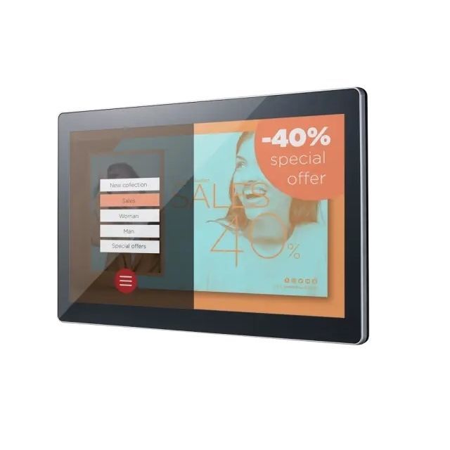 Fanless panel PC - PP-8632 - FEC Italia srl - LCD / LED backlight / PCAP capacitive touch screen