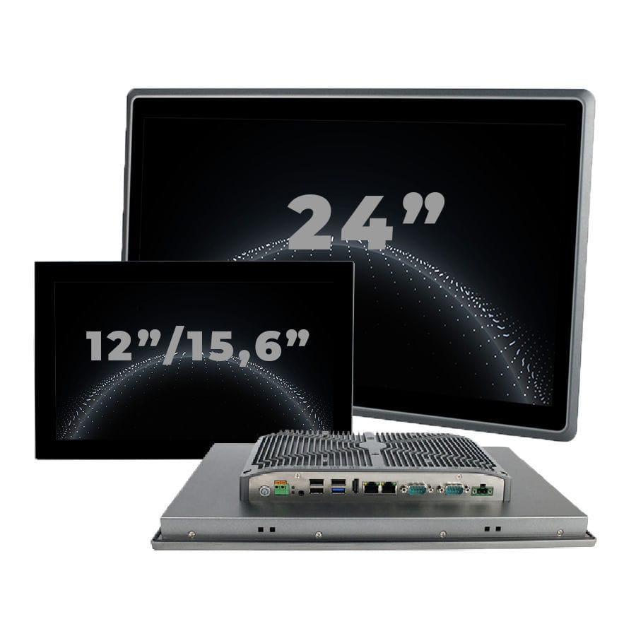LCD panel PC - FEC Italia srl - capacitive touch screen / multi-touch ...
