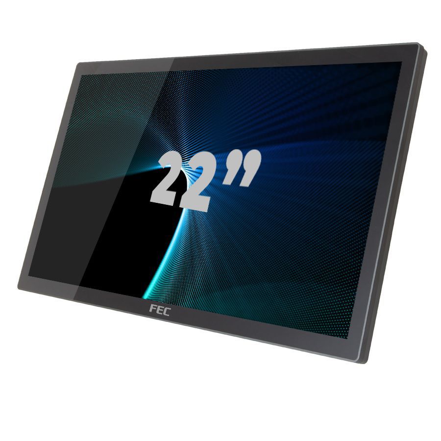 LCD panel PC - PP-9742W - FEC Italia srl - capacitive touch screen / multitouch screen / 22"