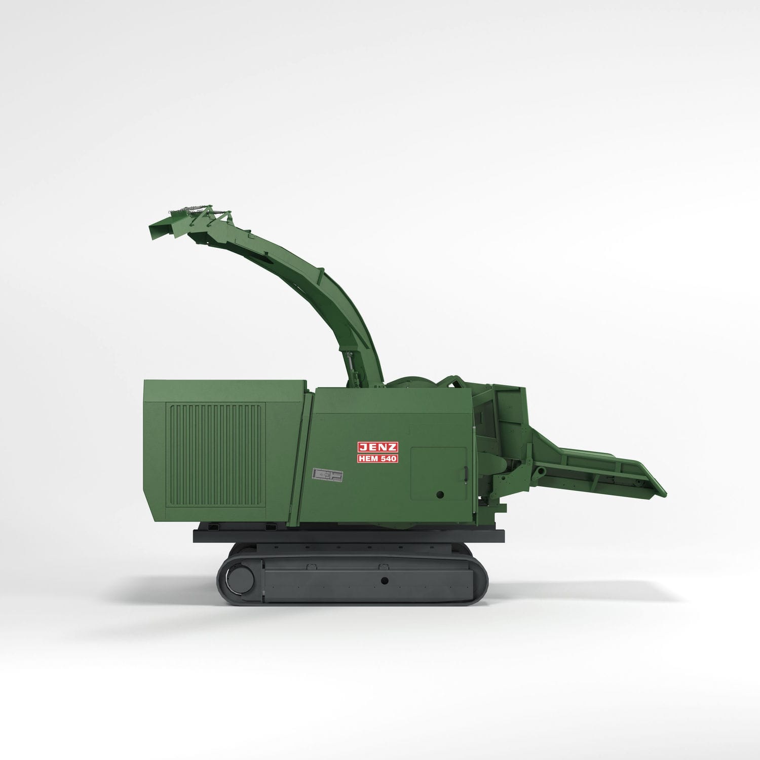 Mobile wood chipper - HEM 540 DL - JENZ GmbH Maschinen- und Fahrzeugbau