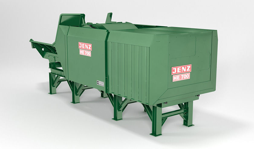Stationary wood chipper - HE 700 StA - JENZ GmbH Maschinen- und Fahrzeugbau