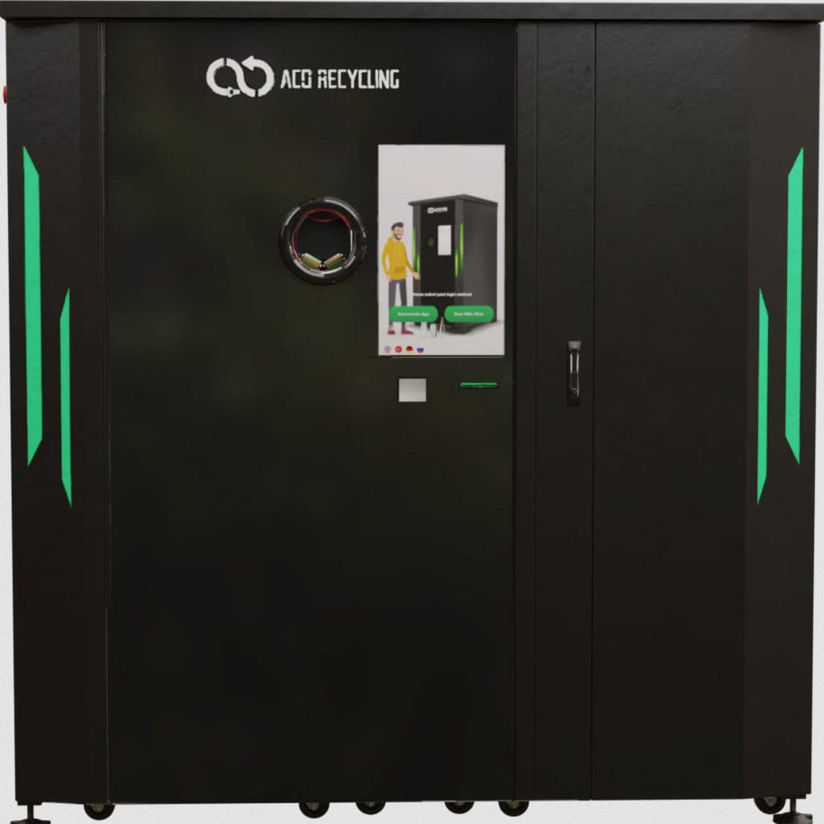 Bottle reverse vending machine - K-3 TRIO series - ACO GERI DONUSUM ...