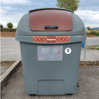 Smart waste container - CCA - Baron Srl - plastic / for urban waste ...