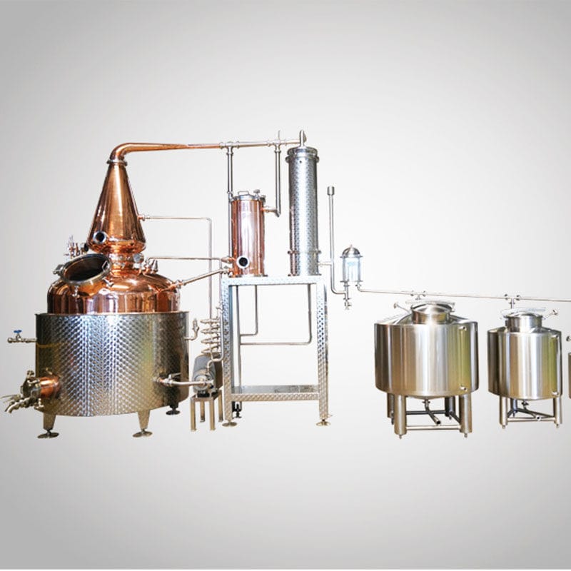 Whiskey distillation unit - Shandong Tiantai Beer Equipment Co.,Ltd