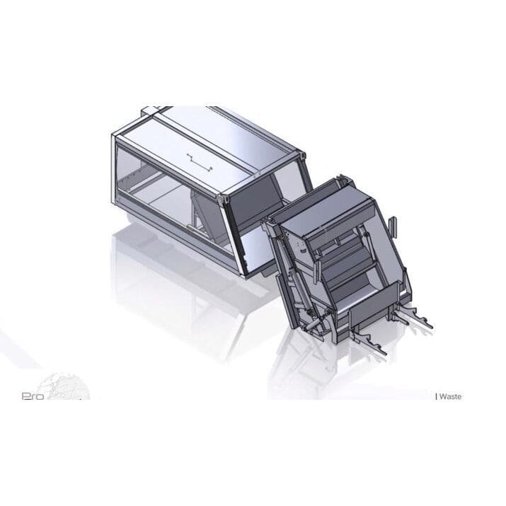 Mobile waste compactor - Procompactor Waste Management Equipment