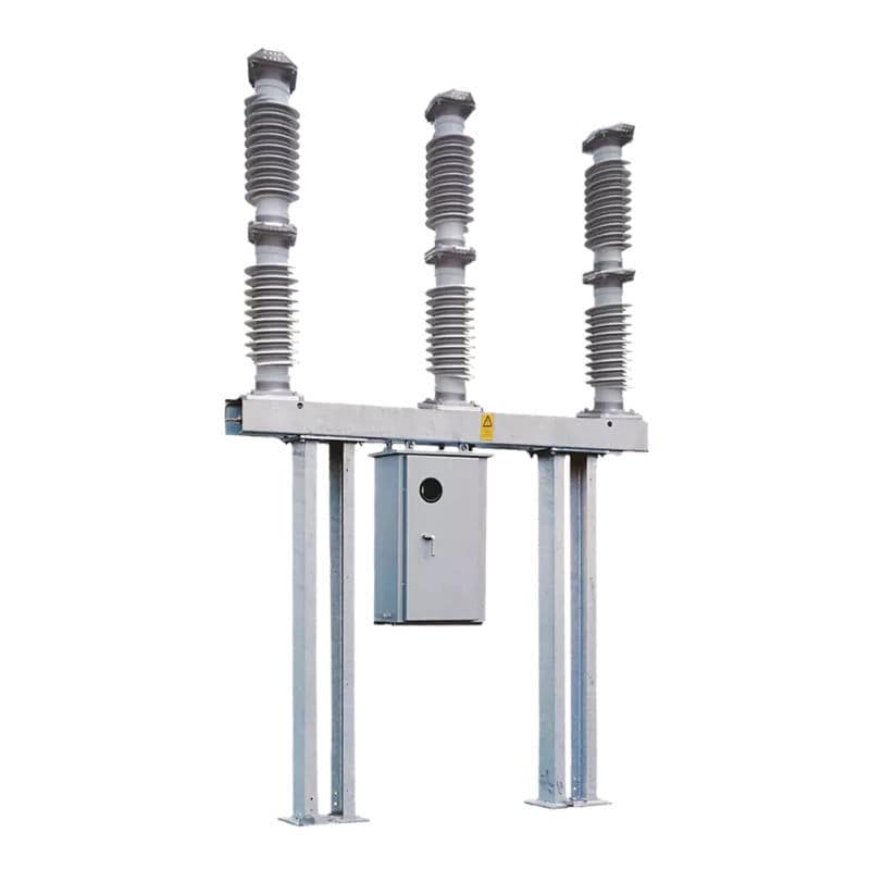 Live-tank circuit breaker - EDF SK 1-1 - Hitachi Energy - high-voltage ...