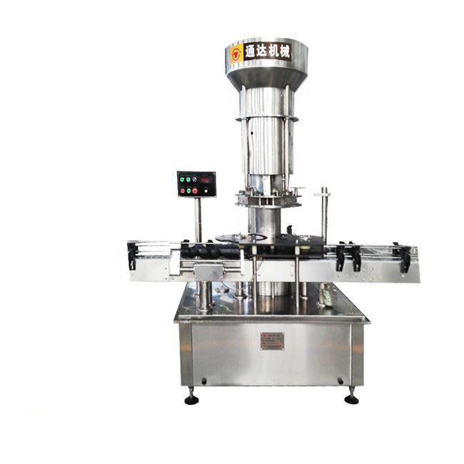Wine screw capping machine - DZ-A - TONGDA PACKAGING MACHINERY CO., LTD ...