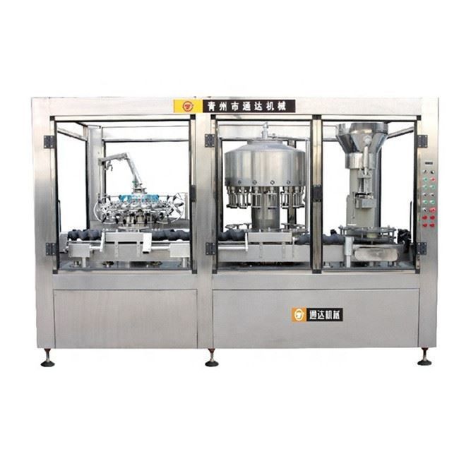 Monobloc filling machine - GDP series - TONGDA PACKAGING MACHINERY CO ...