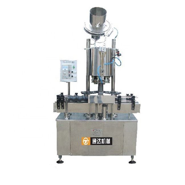 Crown cap capping machine - TONGDA PACKAGING MACHINERY CO., LTD. - rotary / automatic / for bottles