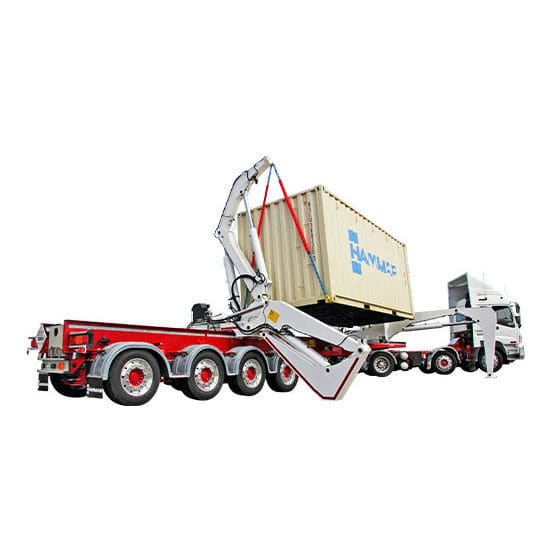 Truck-mounted side loader - 110 series - Hammar - electric / ride-on ...