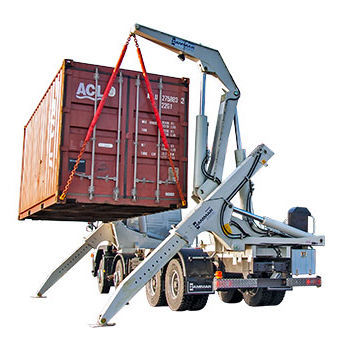 Truck-mounted side loader - 195 B - Hammar - diesel / ride-on / handling