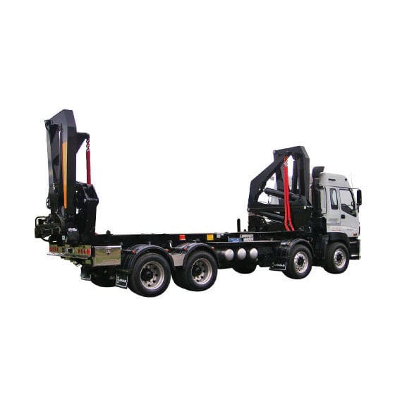 Truck-mounted side loader - 110 B - Hammar - diesel / ride-on / handling