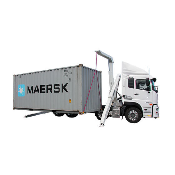 Truck-mounted side loader - 130 B - Hammar - diesel / ride-on / handling