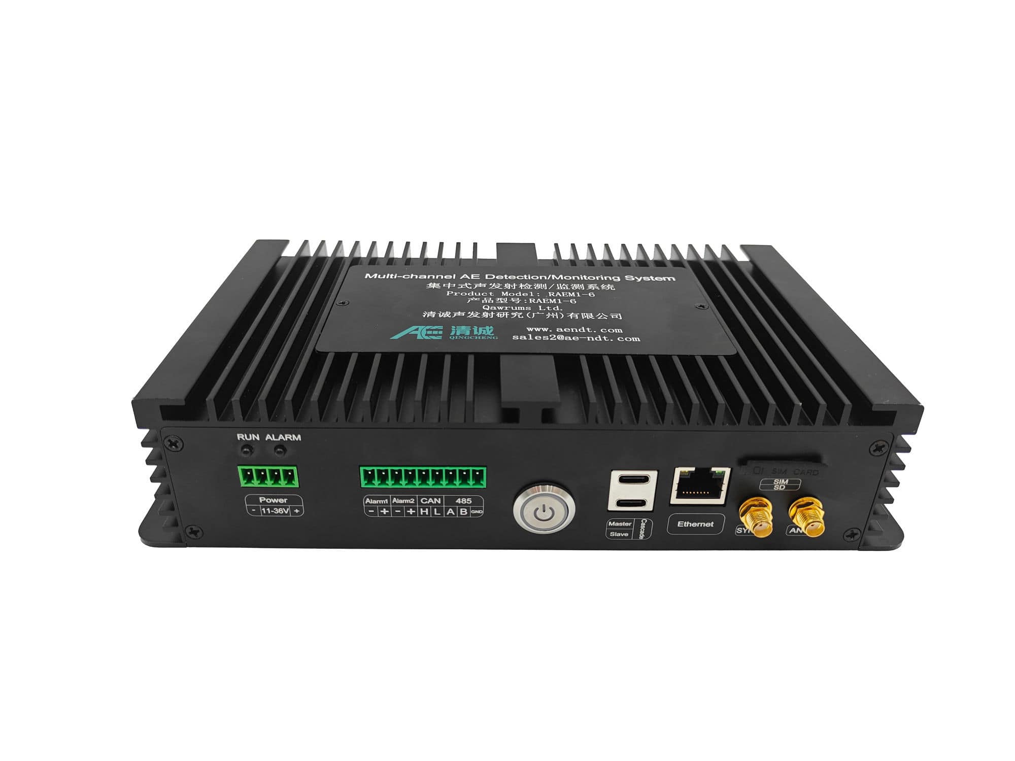 Acoustic wave monitoring system - RAEM1-6 - QAWRUMS Ltd. - condition ...