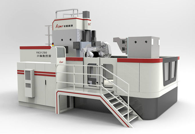 CNC gear-hobbing machine - YK31250 - Yichang Changjiang Machine ...