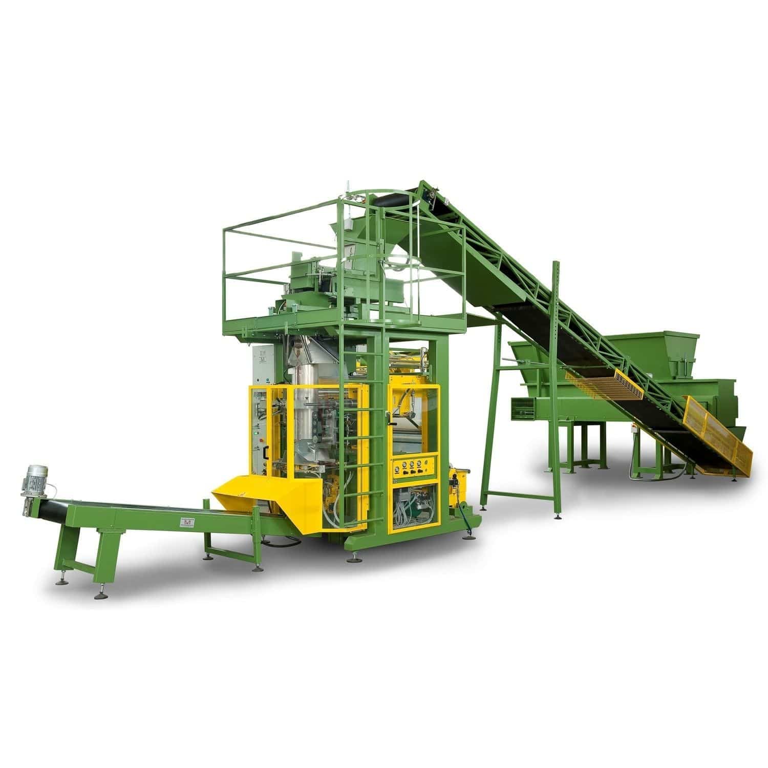 Vertical bagging machine - CV5080 - Brolla - VFFS / automatic / for large bag