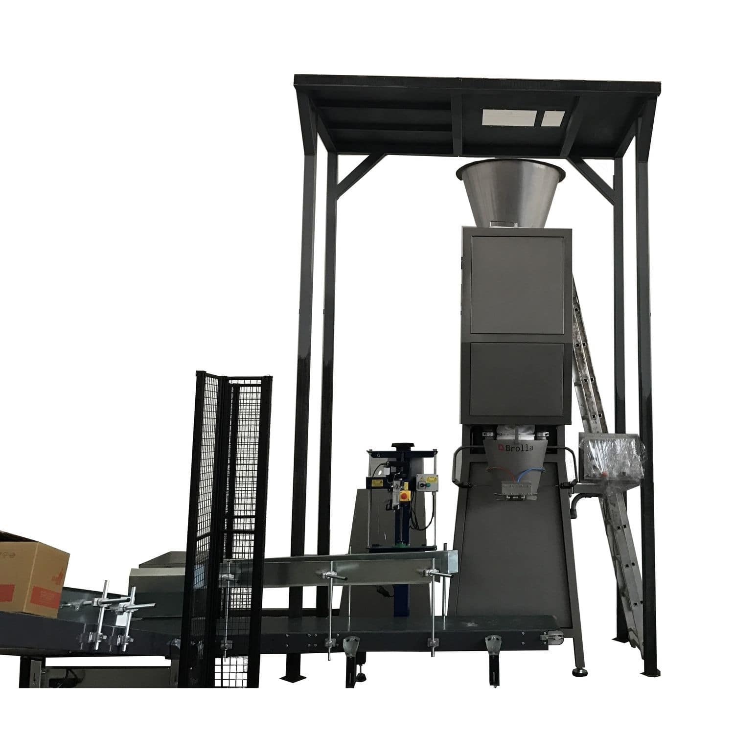 Vertical bagging machine - Brolla - VFFS / semi-automatic / for large bag