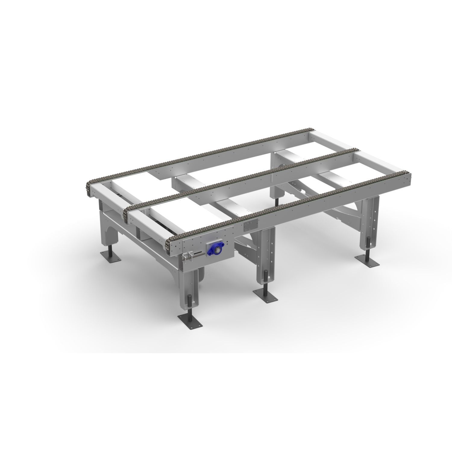 Chain conveyor - Brolla - horizontal / modular / electric drive