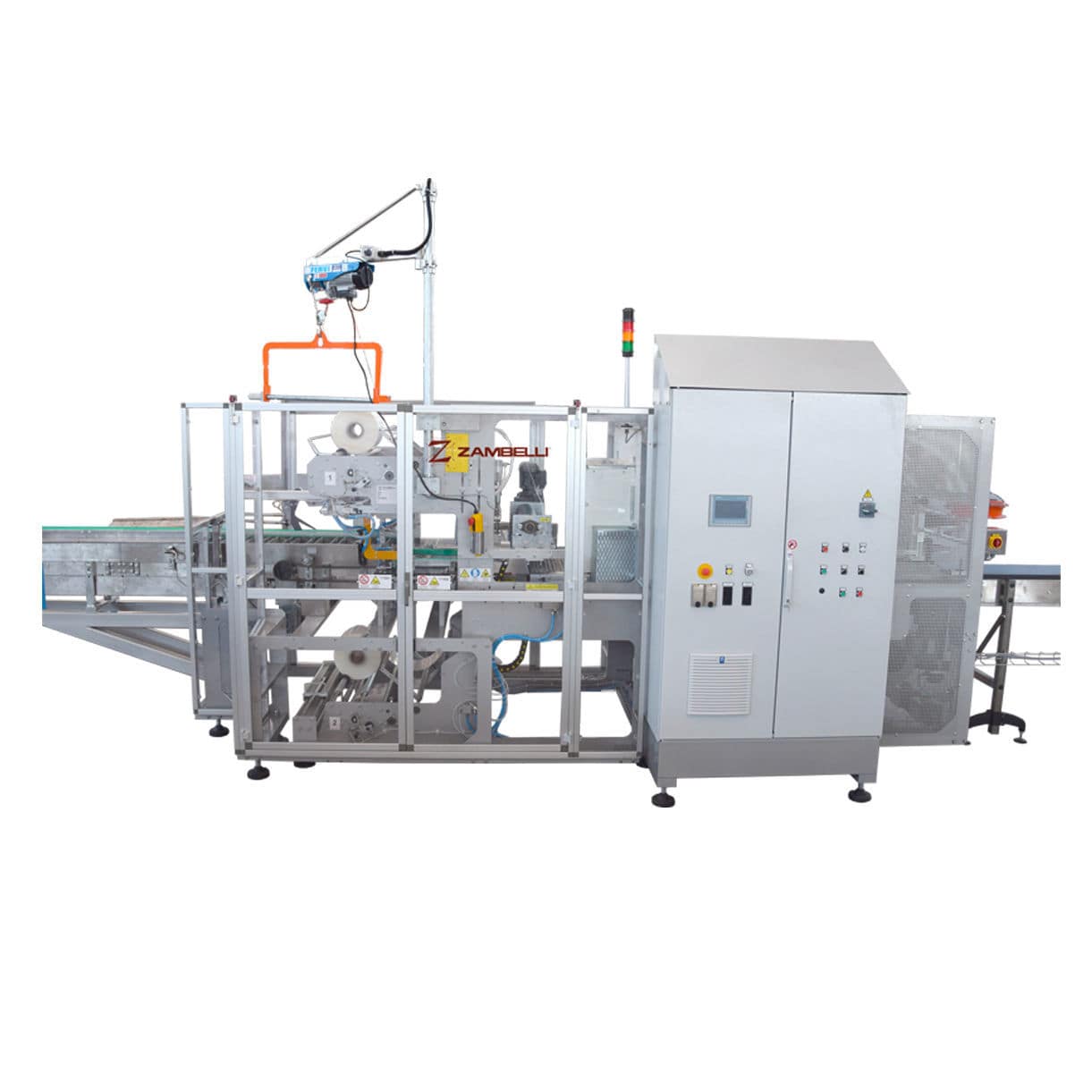 Shrink wrapping machine with sealing bar - Zambelli S.r.l. - automatic ...