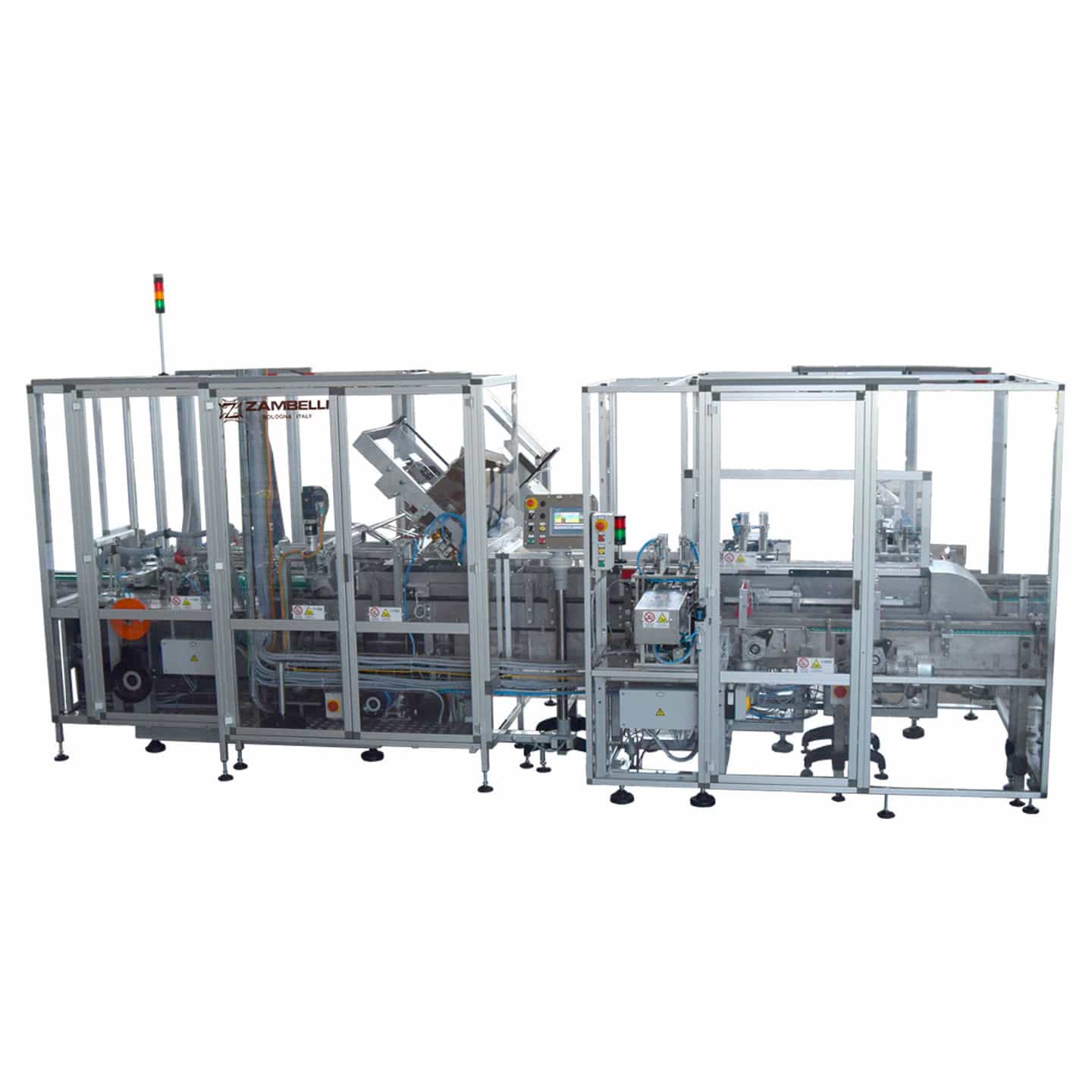 Intermittent-motion case packer - AP200 - Zambelli S.r.l. - horizontal ...