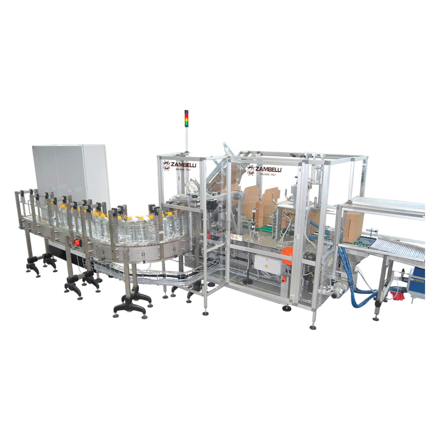 Wrap-around case packer - AP200W - Zambelli S.r.l. - automatic / PLC ...