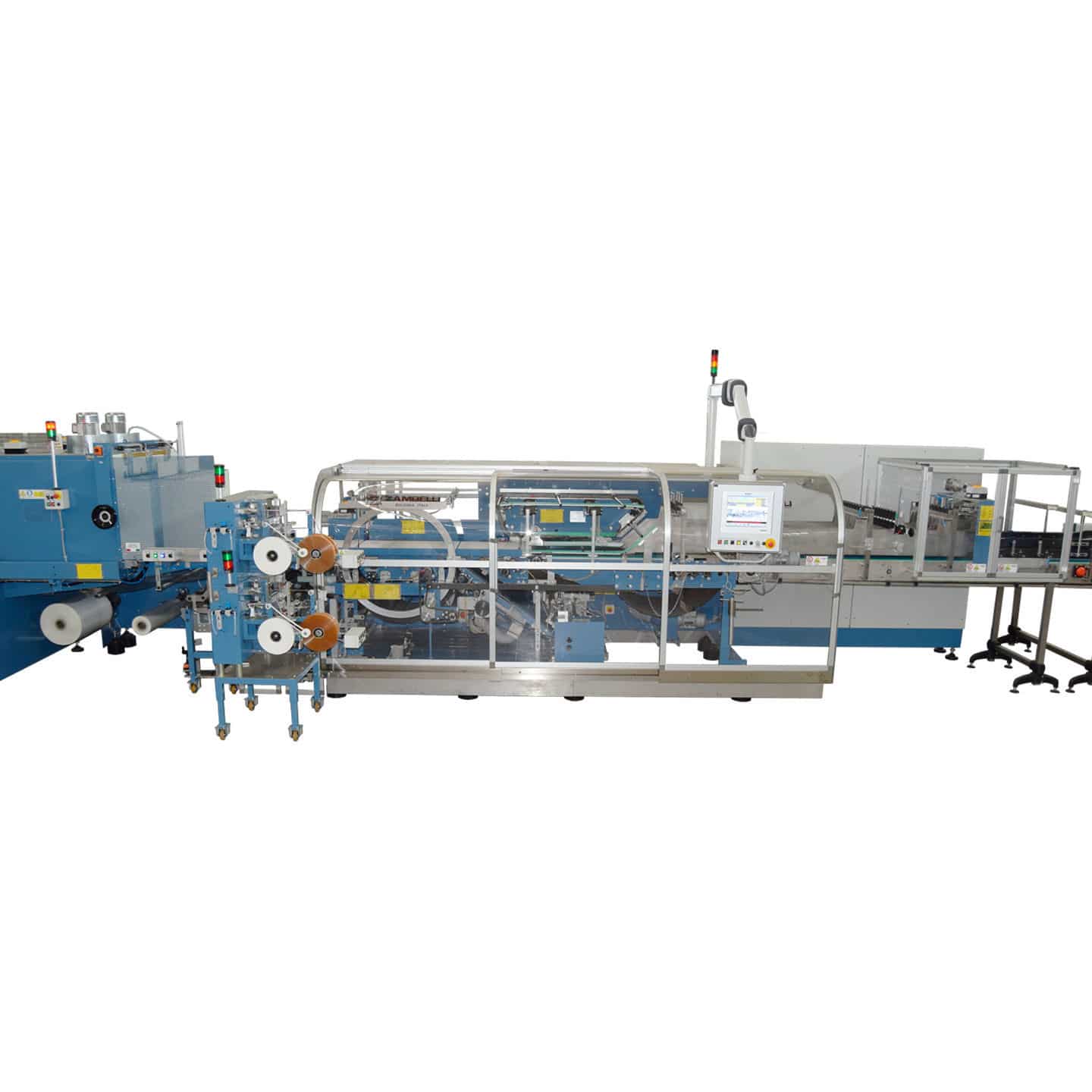 Automatic shrink wrapping machine - LFT - Zambelli S.r.l. - for plastic ...