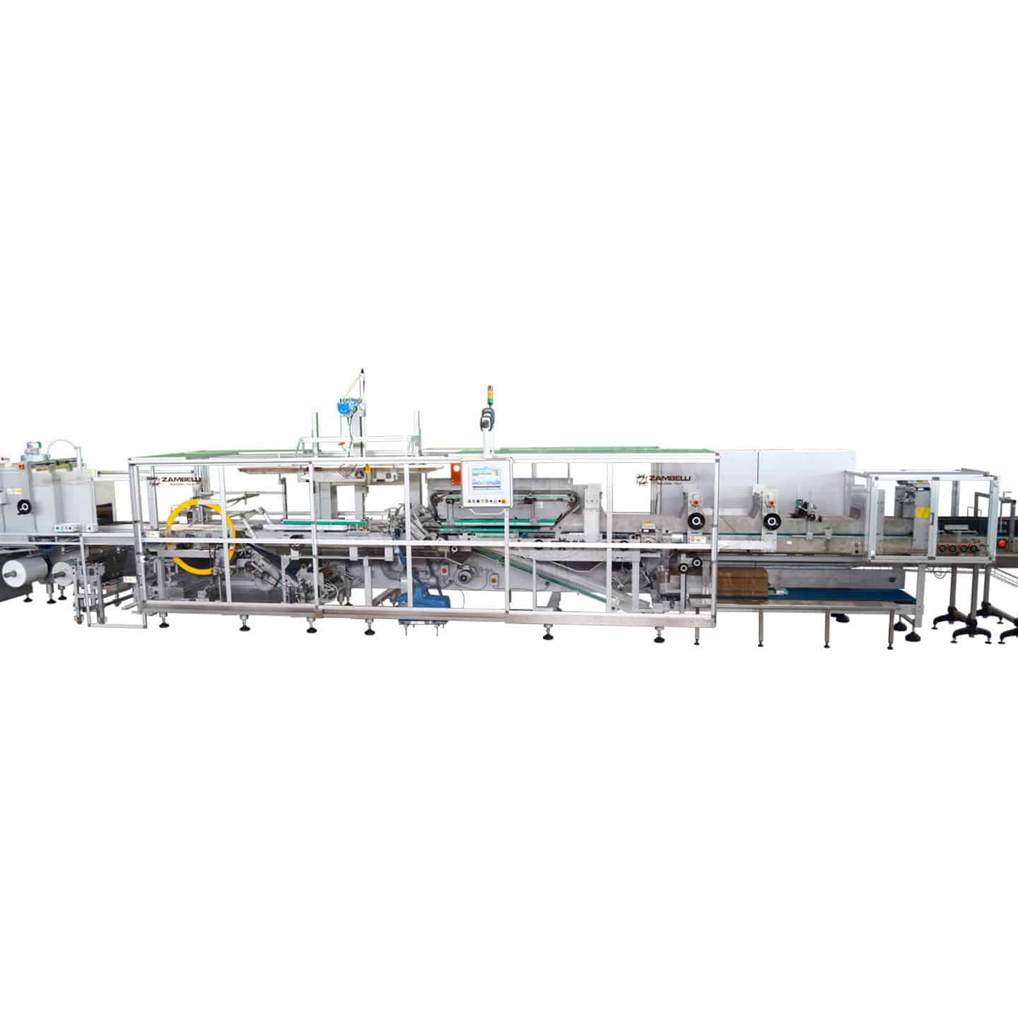 Heat-shrink film tray packer sleeve wrapping machine - LFT - Zambelli S ...