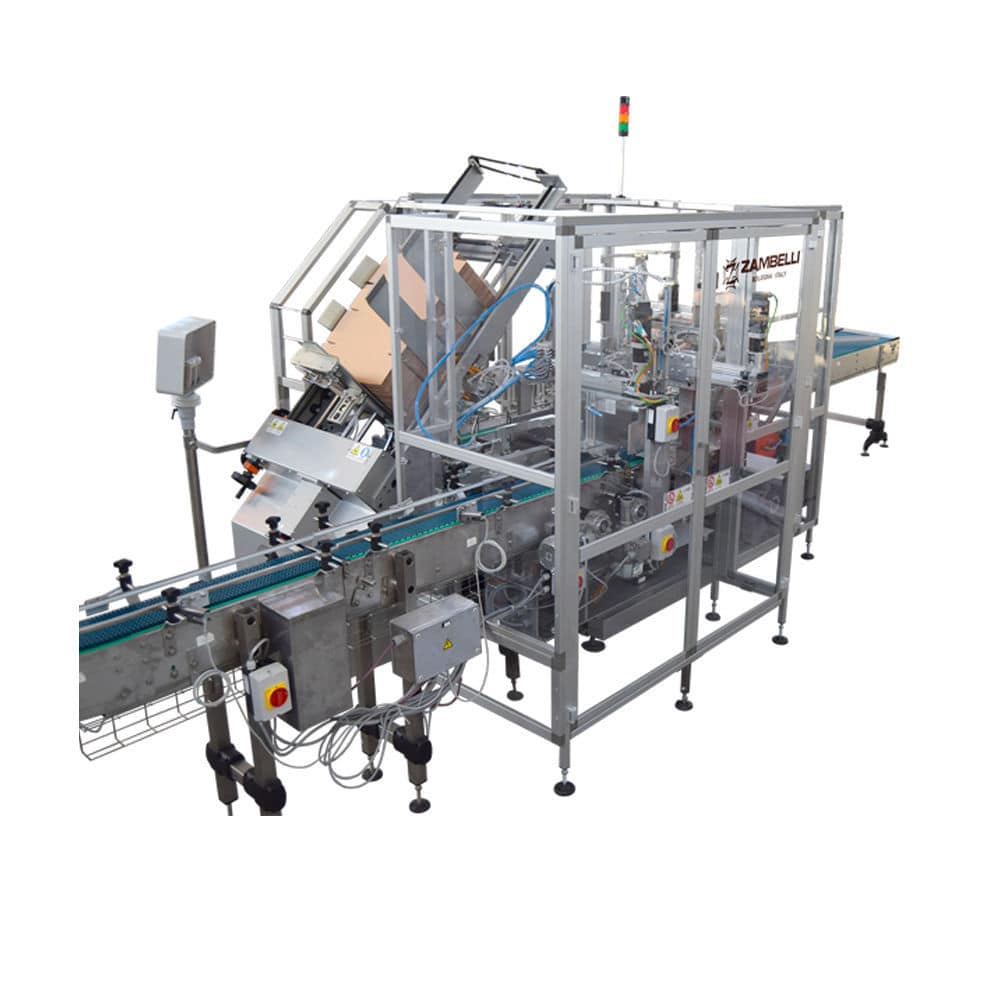 Intermittent-motion case packer - AP200W - Zambelli S.r.l. - wrap ...