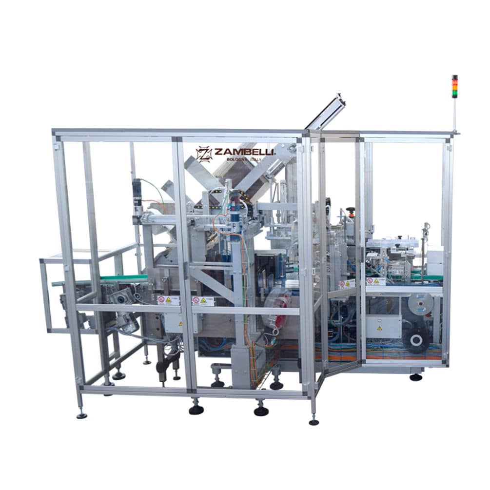 Intermittent-motion case packer - AP200W - Zambelli S.r.l. - wrap ...