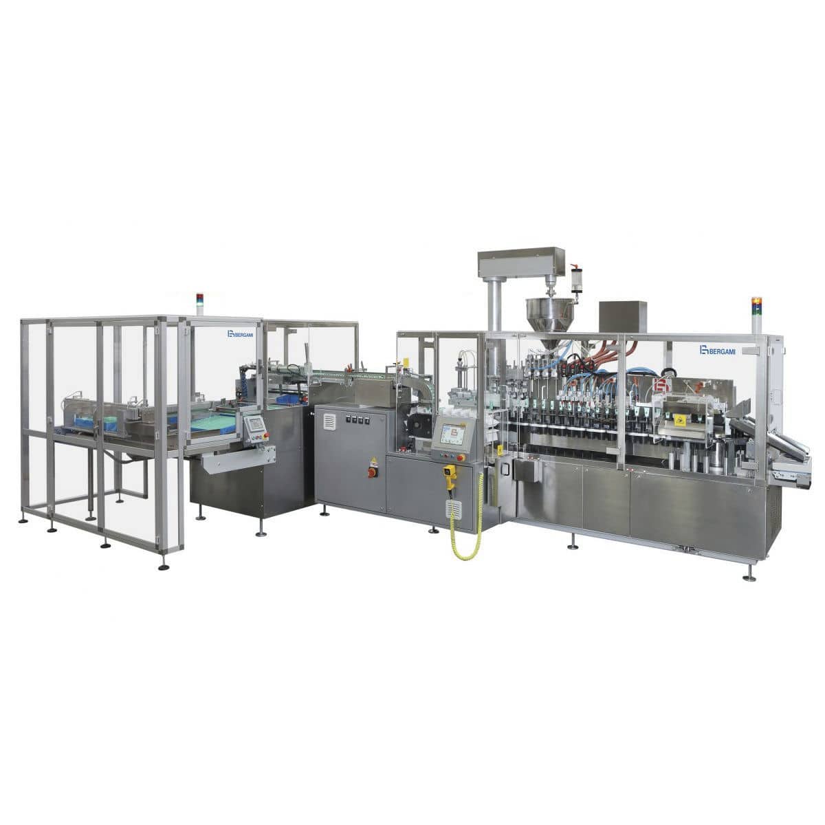 Filling and closing machine for the cosmetics industry - TF 200/4 ...