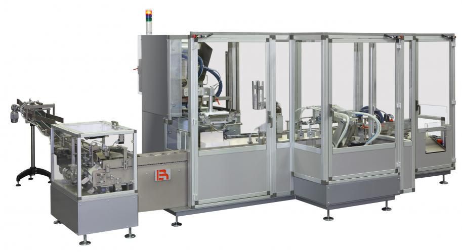 Horizontal cartoner-tray forming machine - FA 60 - BERGAMI PACKAGING ...