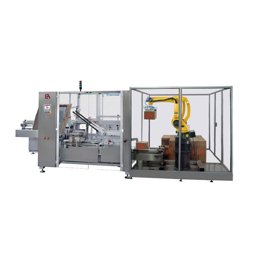 Horizontal case packer-palletizer - KP 15 - BERGAMI PACKAGING SOLUTIONS ...