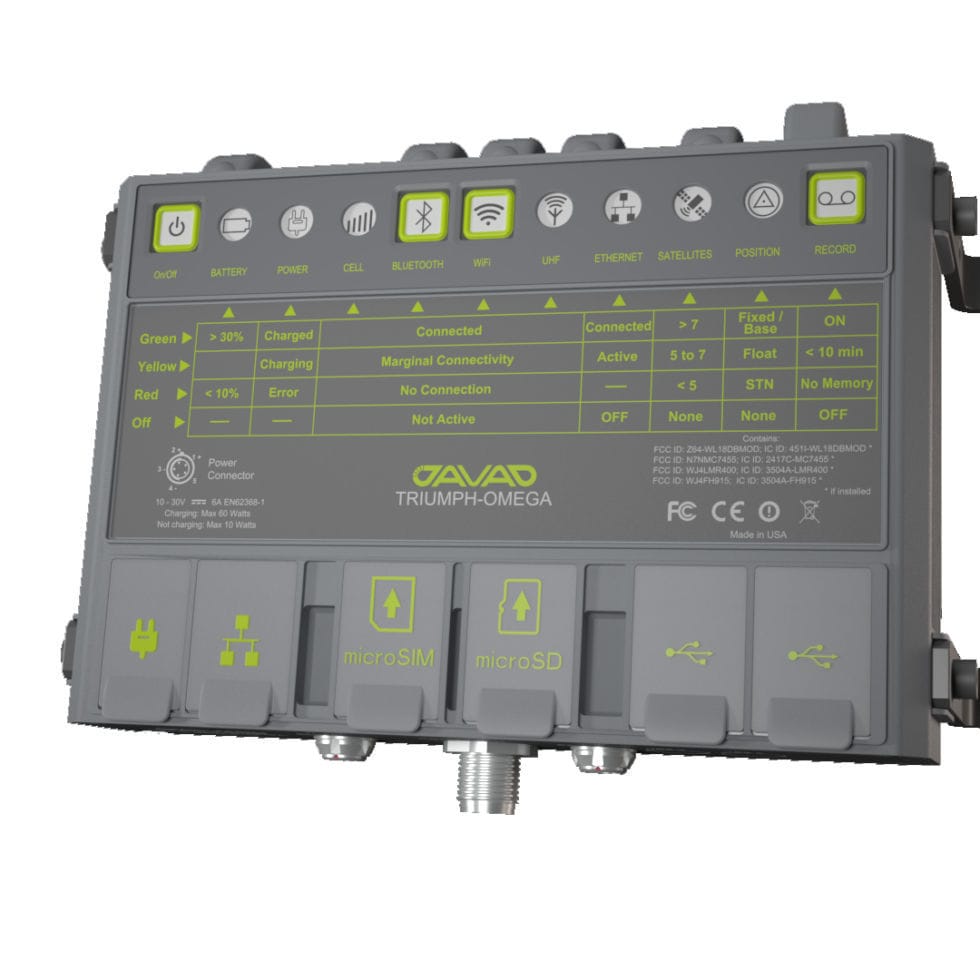 RTK receiver - OMEGA - Javad GNSS, Inc. - Bluetooth / GNSS / UHF
