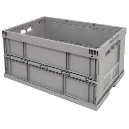 Crate with folding sides - Delta Mec Fold - Interbox S.A. - PP ...